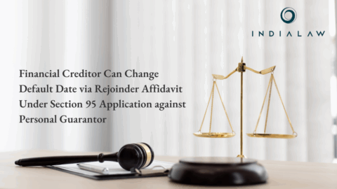 Creditor Can Amend Default Date via Affidavit in Section 95
