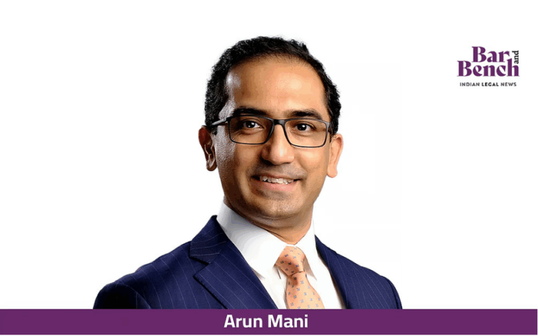Arun Mani joins IndiaLaw to head Bengaluru office | IndiaLaw LLP